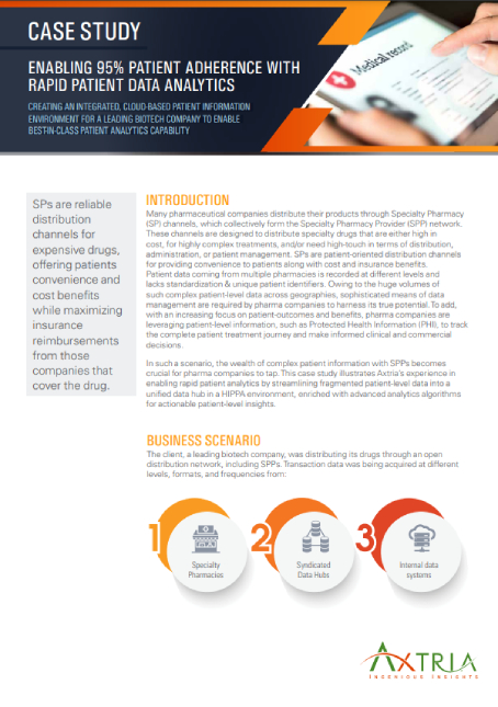 Enabling 95% Patient Adherence With Patient Data Analytics