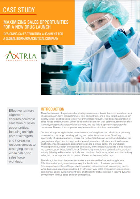 Effective Territory Alignment for a Biopharmaceutical Company