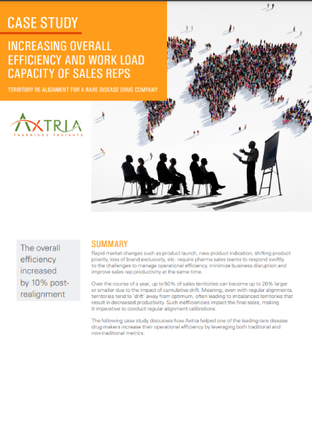 Maximize Sales Force Productivity Through Sales Territory Alignment