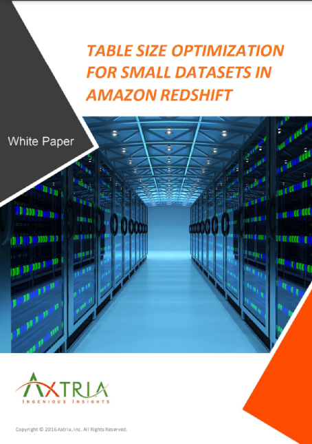 Table Size Optimization for Small Datasets in Amazon Redshift - Axtria